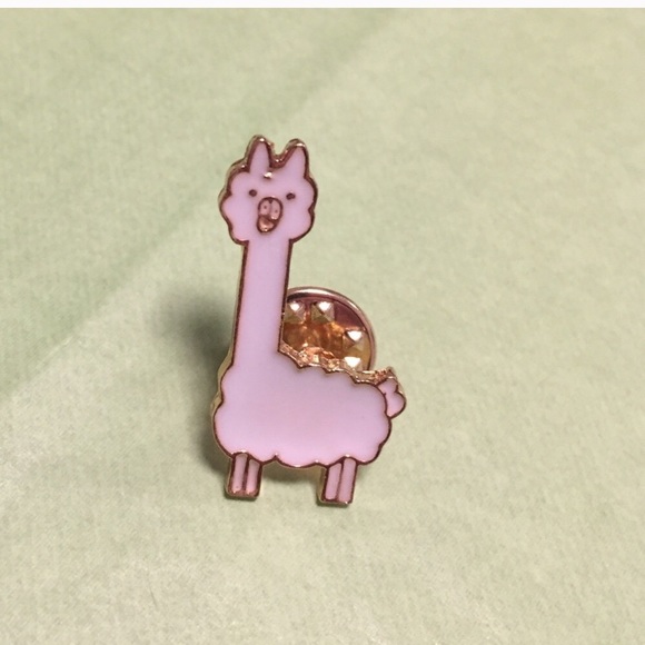 Accessories | Enamel Llama Alpaca Pin New | Poshmark